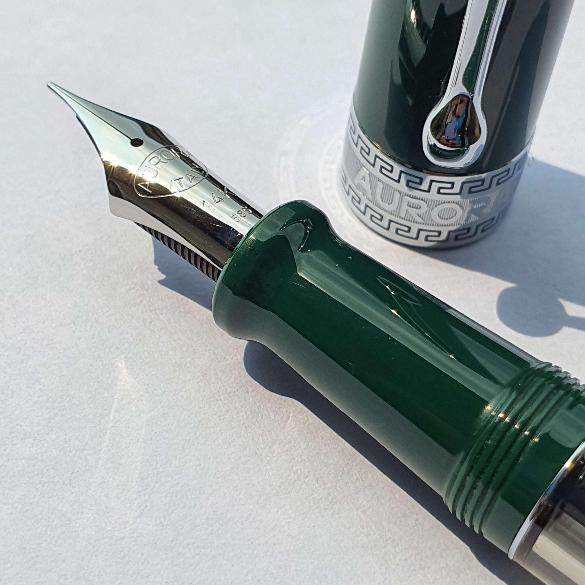Aurora Optima Flex Green Fountain Pen 997-VE (Limited Edition)