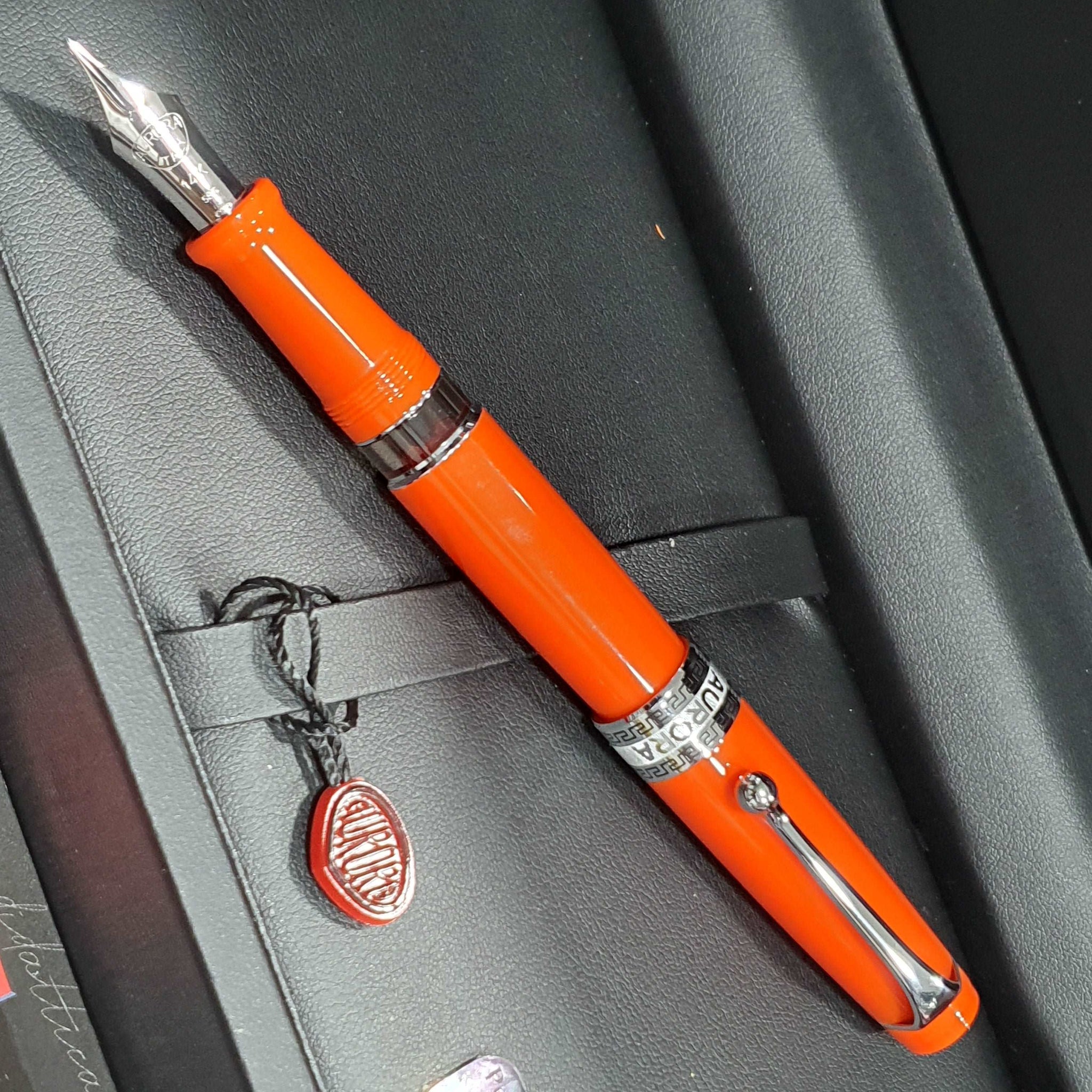 Aurora Optima Flex Orange Fountain Pen 997-OR (Limited Edition)