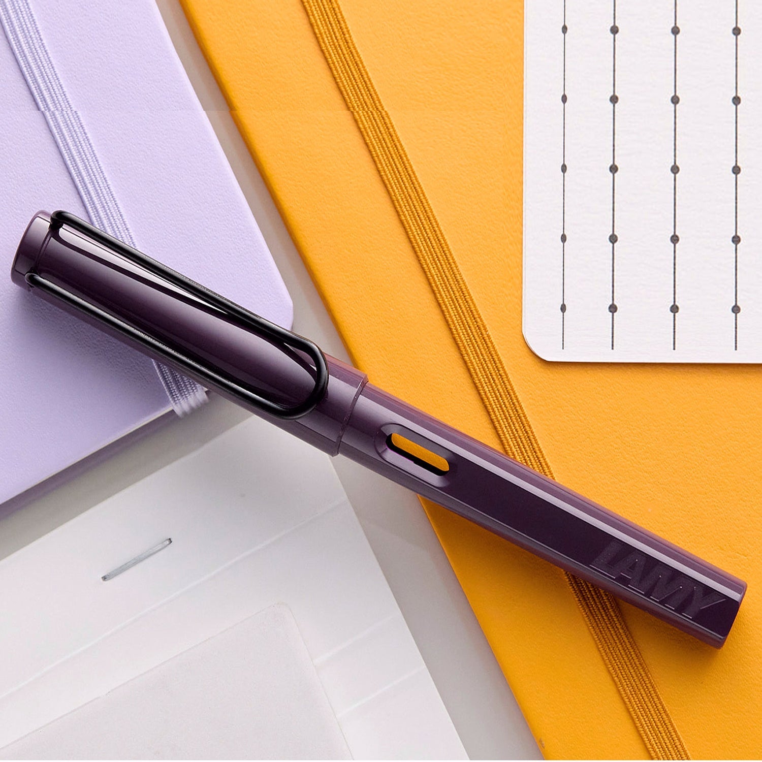 Lamy 0D8 Safari Violet blackberry Fountain Pen (Special Edition)