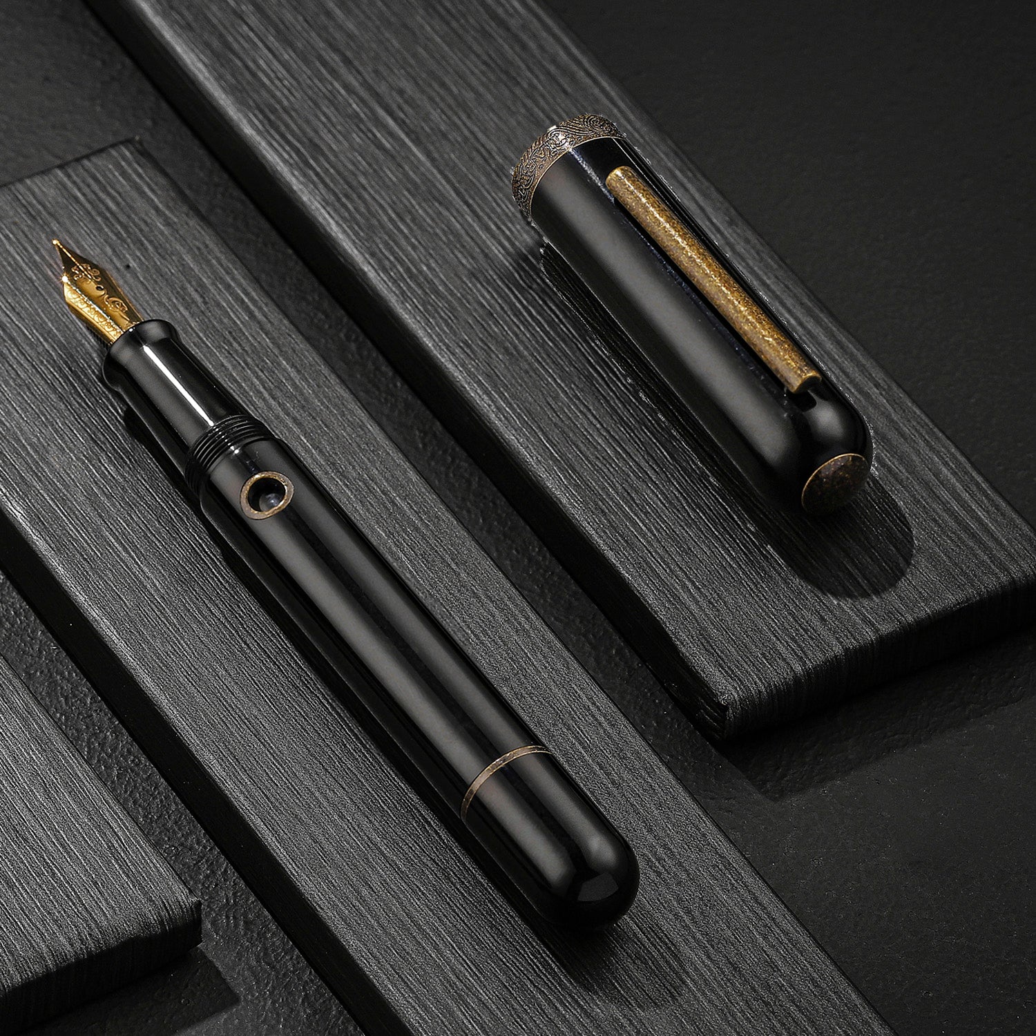 Nahvalur Nautilus Bronze Corydoras GT Fountain Pen