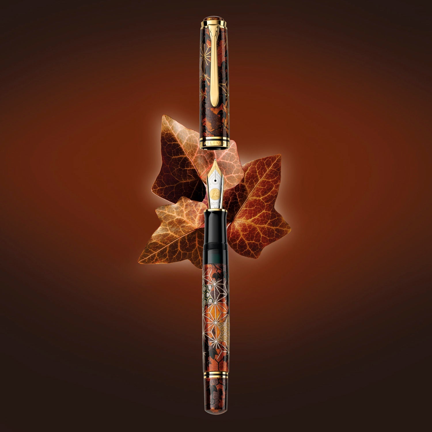 Pelikan Souveran M1000 Maki-E Ivy & Komon Fountain Pen (Limited Editio