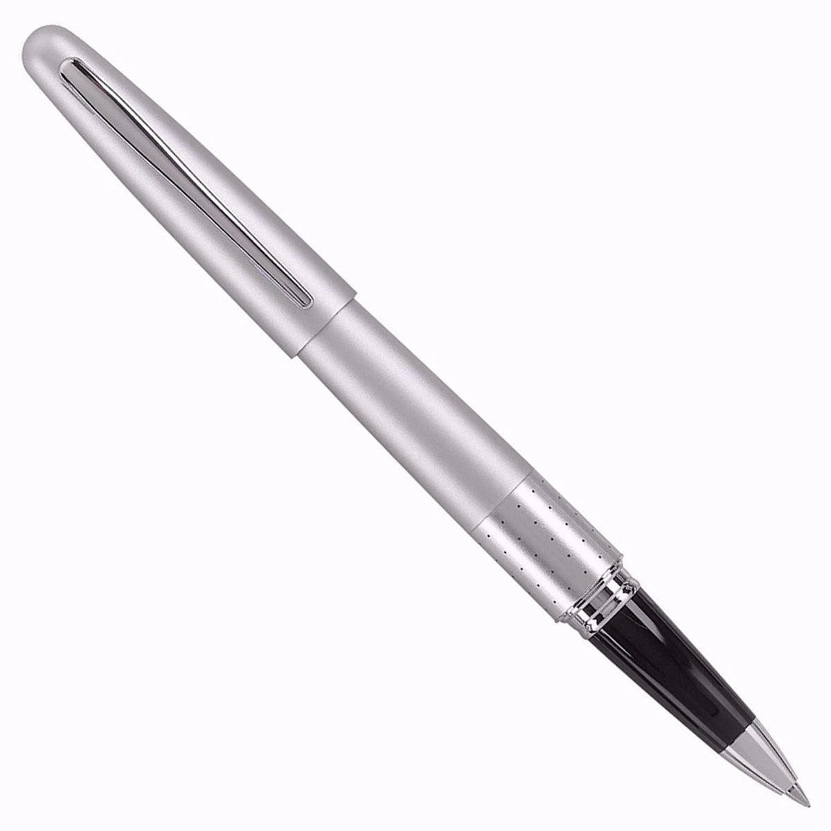 Pilot Metropolitan Silver Dots CT Roller Ball Pen BL-MR1-7-SID-B