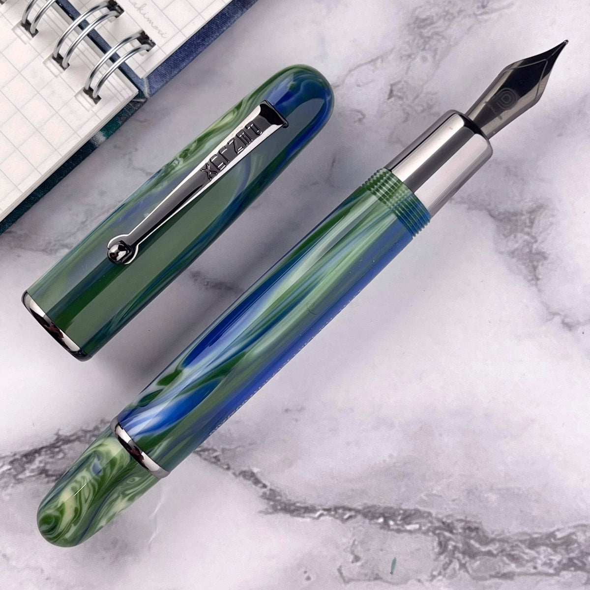 Penlux Elite The Green Earth Fountain Pen (Limited Edition)