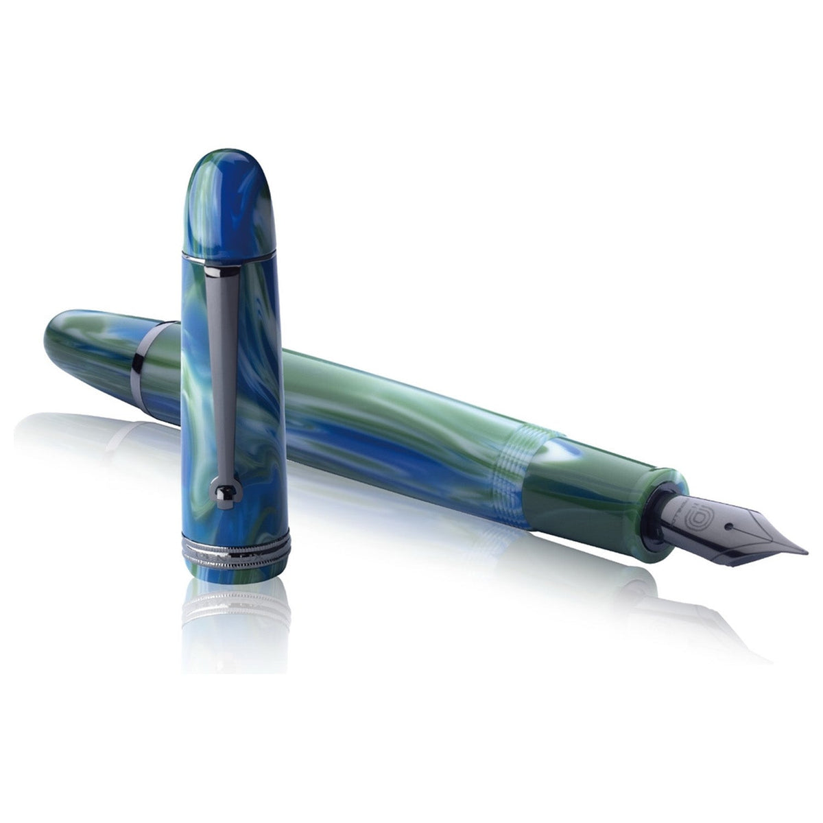 Penlux Masterpiece Grande The Green Earth Fountain Pen (Limited Editio