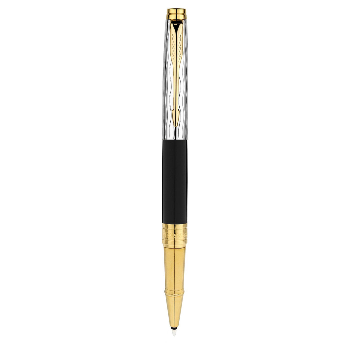 Parker Premium Aster Essential Black/Chrome GT Roller Ball Pen 9000037