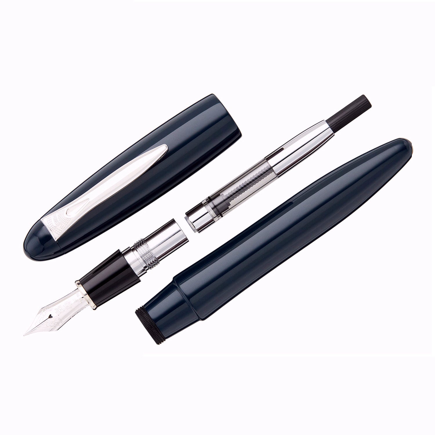 Platinum Izumo Iro Urushi Aitetsu Iro CT Fountain Pen