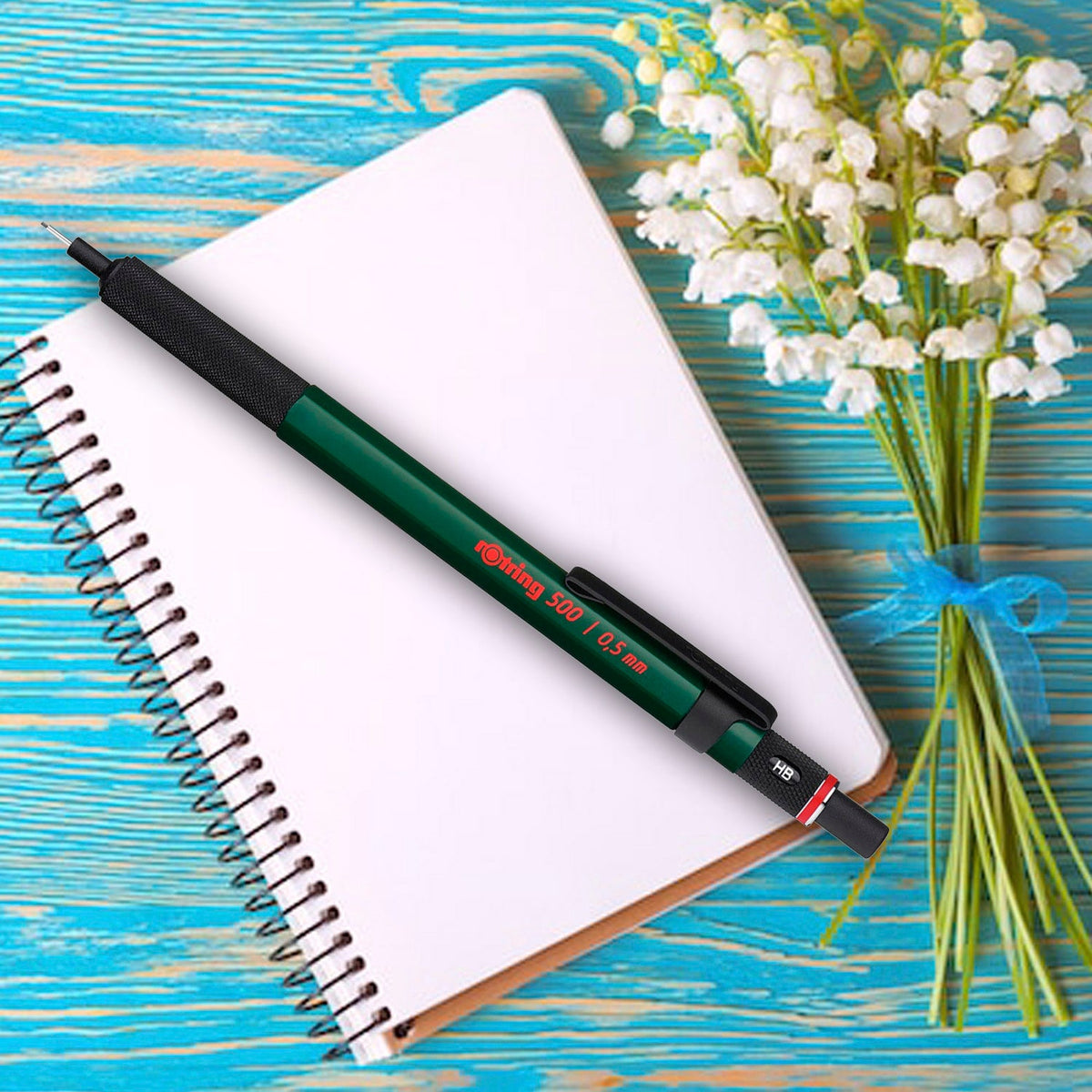 Rotring 500 Matte Green Mechanical Pencil (0.5 MM) 2164106