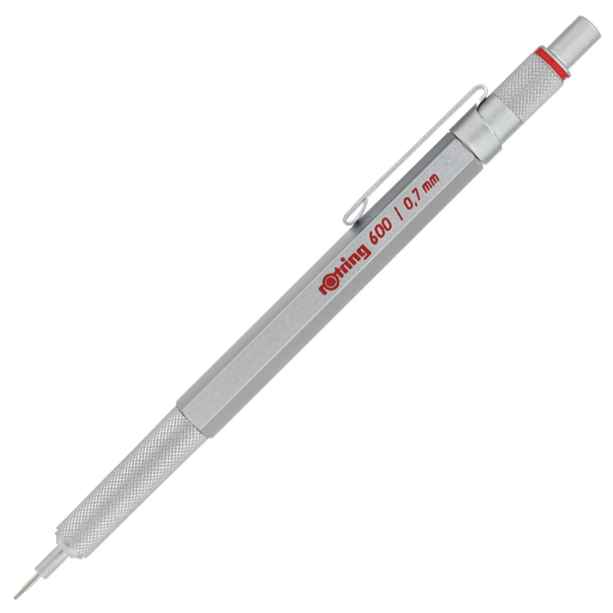 Rotring 600 Silver Mechanical Pencil (0.7 MM) 1904444