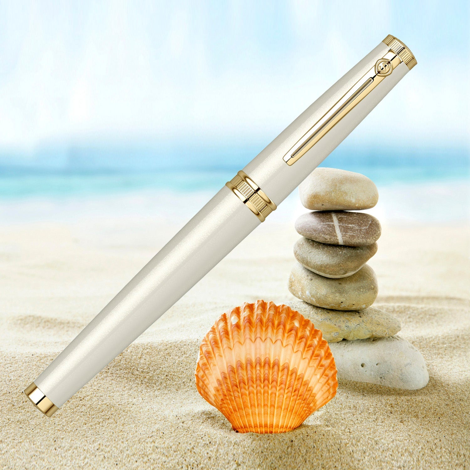 Scrikss Heritage Ivory GT Fountain Pen