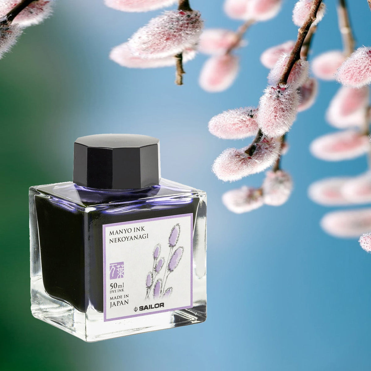 Sailor Manyo Ink Bottle (Nekoyanagi - 50 ML) 13-2009-205