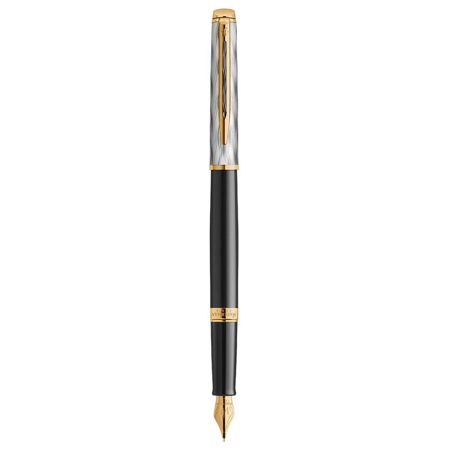 Waterman Hemisphere Reflections Of Paris Deluxe Black GT Fountain Pen