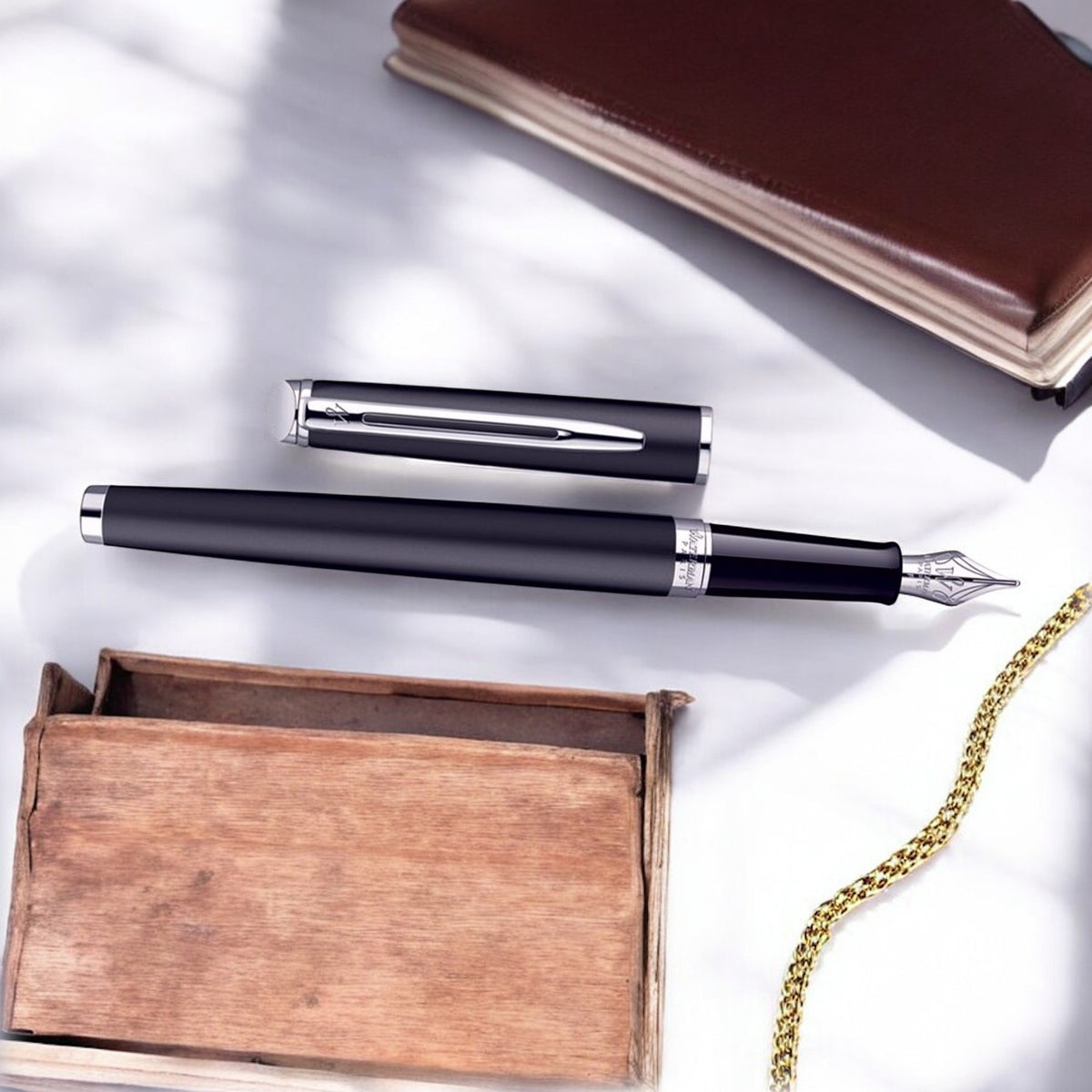 Waterman Hemisphere Mars Black CT Fountain Pen