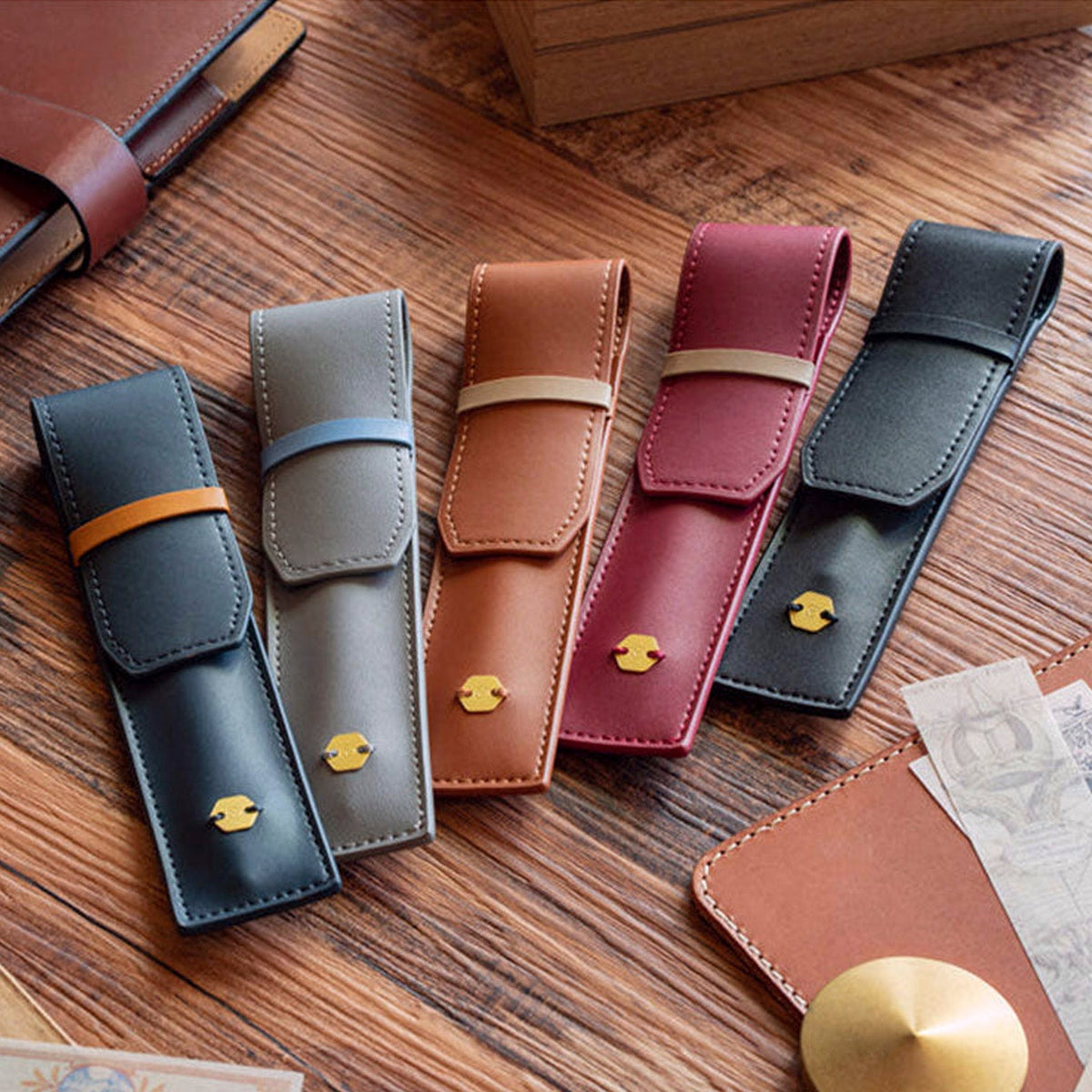 Ystudio Classic Reflect One Pen Case (Blue) 1CACC0009BLX