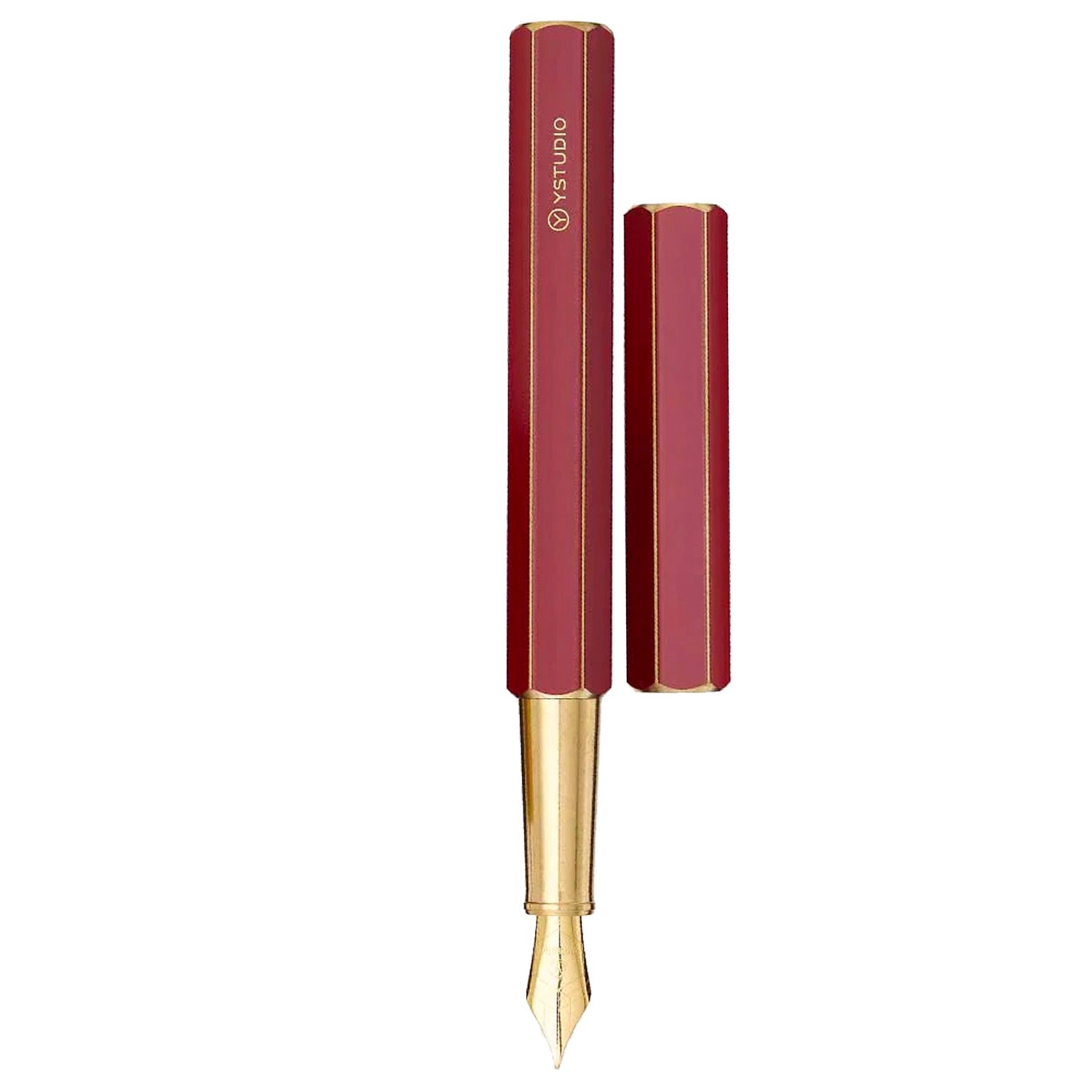 Ystudio Classic Revolve Red Fountain Pen