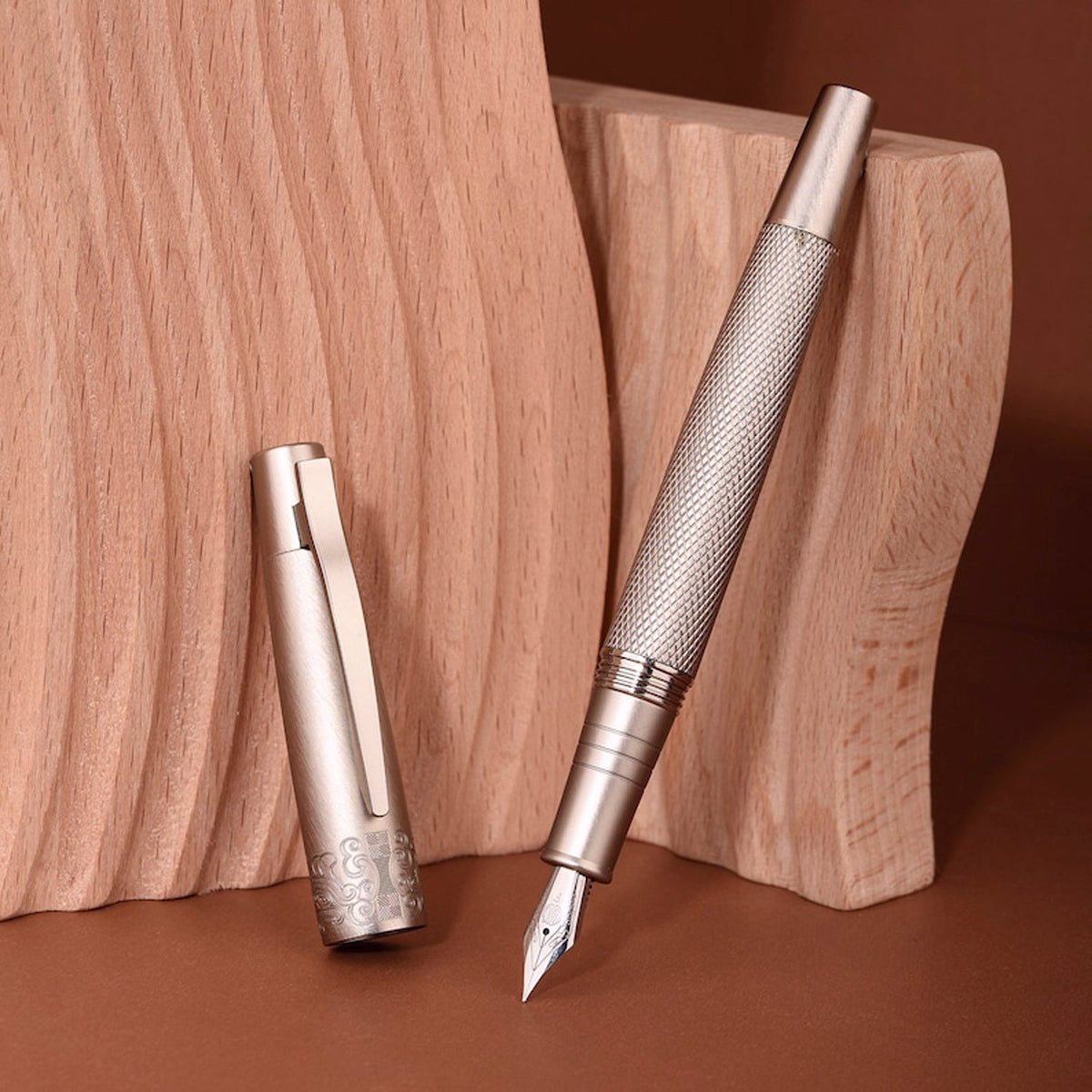 Hongdian 6013 Gun Metal Fountain Pen