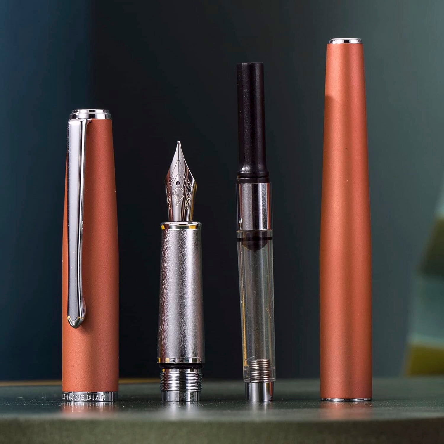 Hongdian 920 Orange Fountain Pen