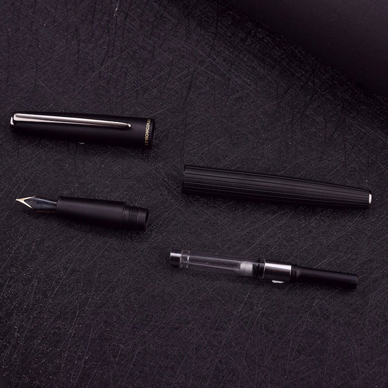 Hongdian A3 Black Fountain Pen