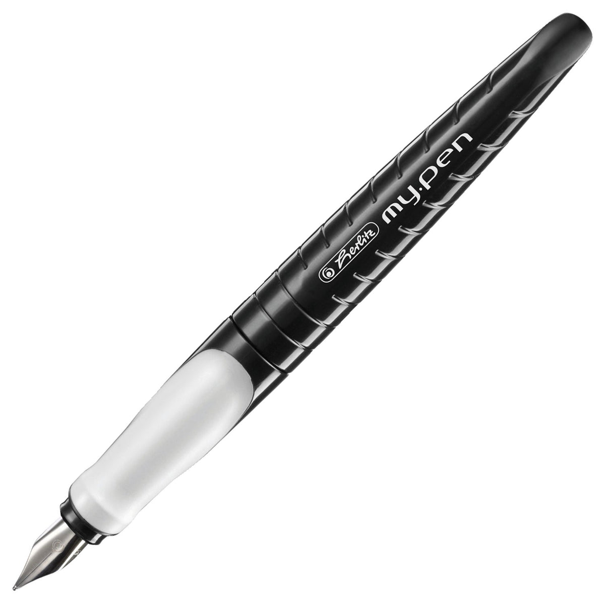 Herlitz my.pen Black/White Fountain Pen 11162476 | EU | Onlinemantra.in