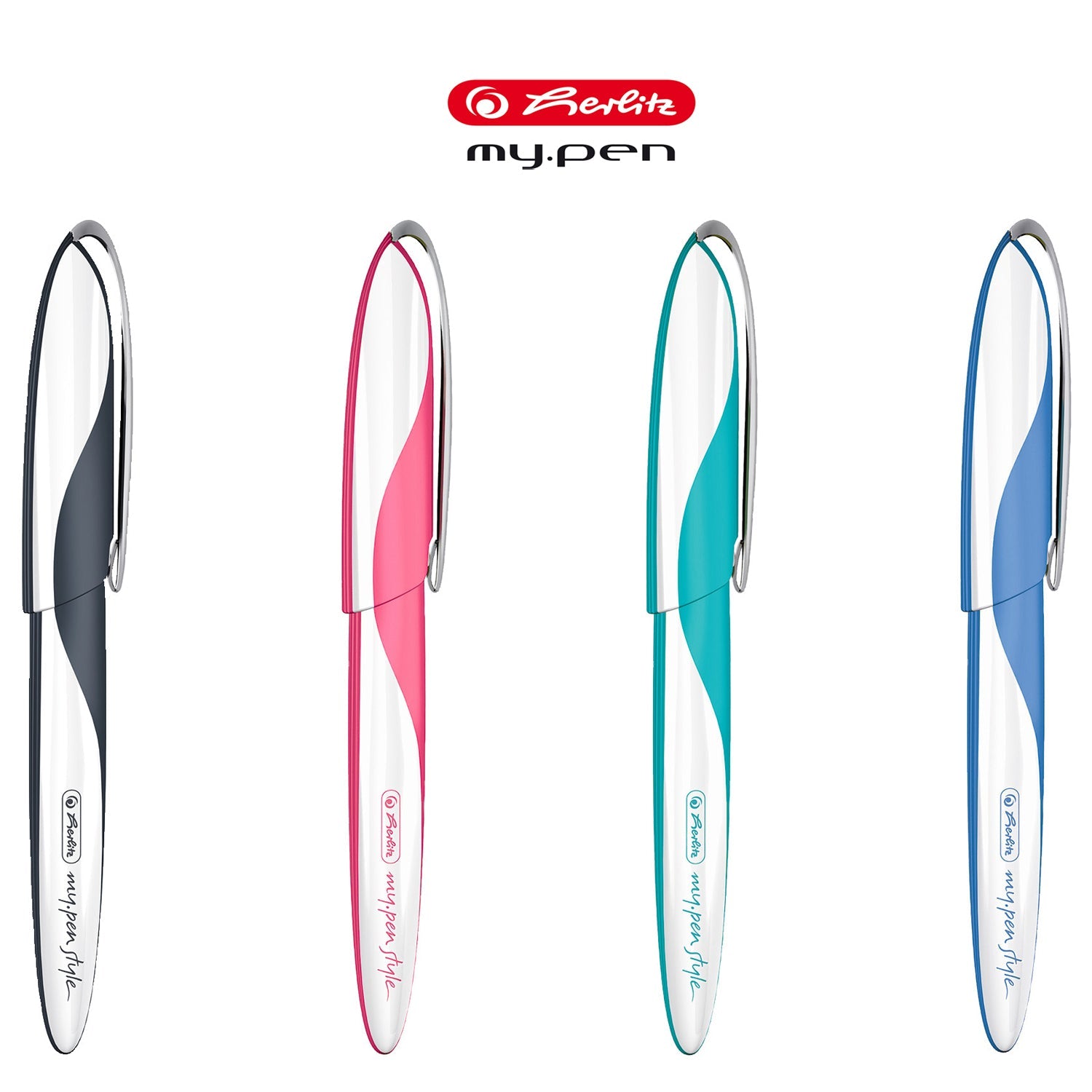 Herlitz my.pen Style Dark Shale Fountain Pen 11357241 | EU ...