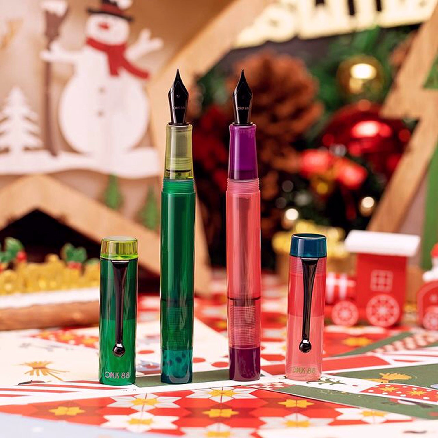 Opus 88 Demo 2024 Pink Fountain pen (Special Edition)