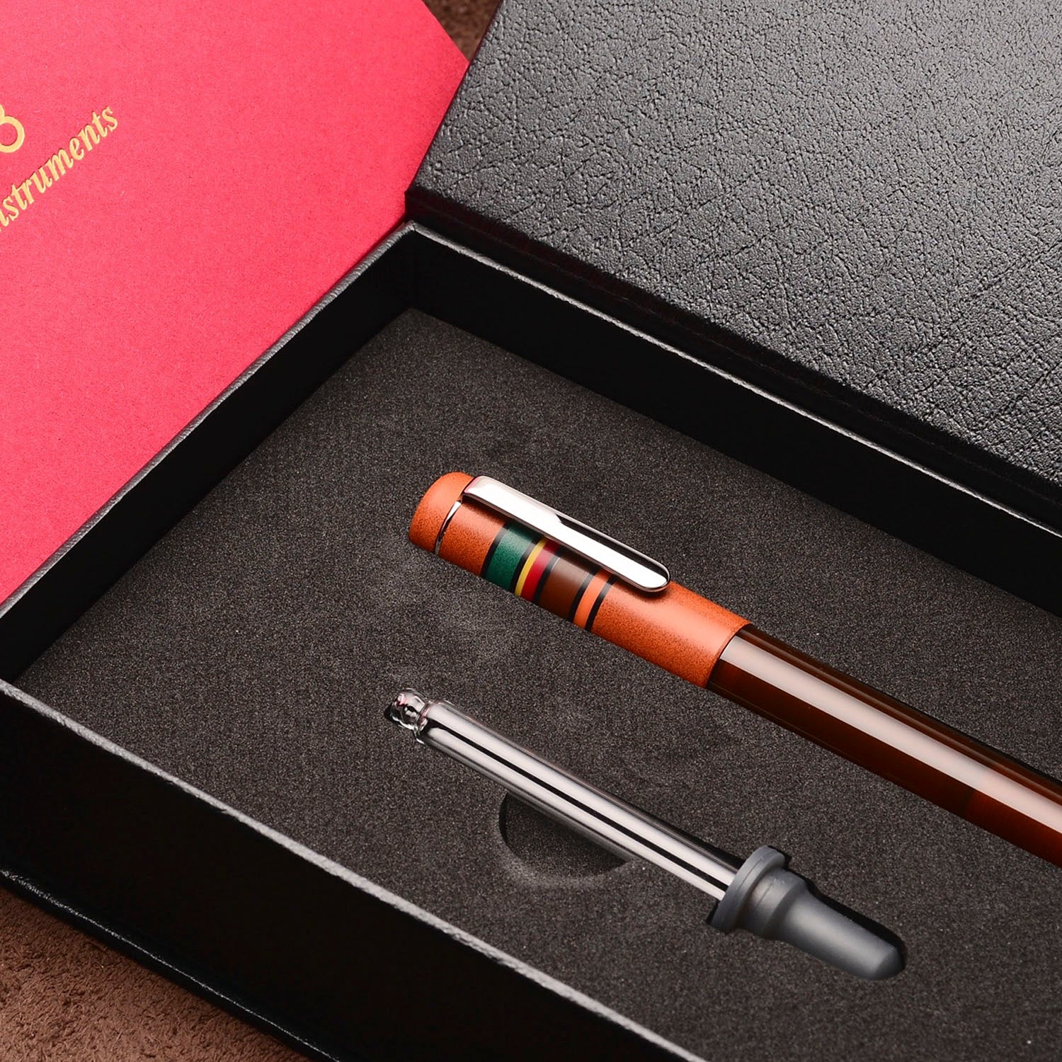 Opus 88 Fantasia Brick Red Fountain pen