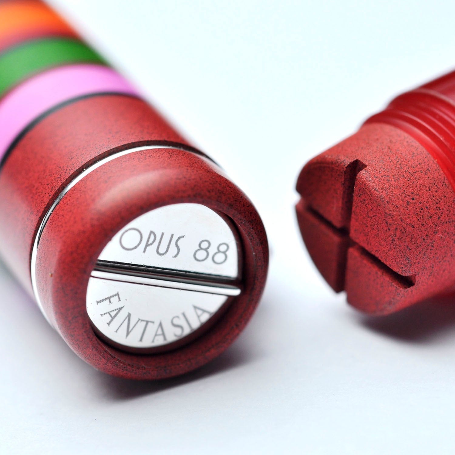 Opus 88 Fantasia Brick Red Fountain pen