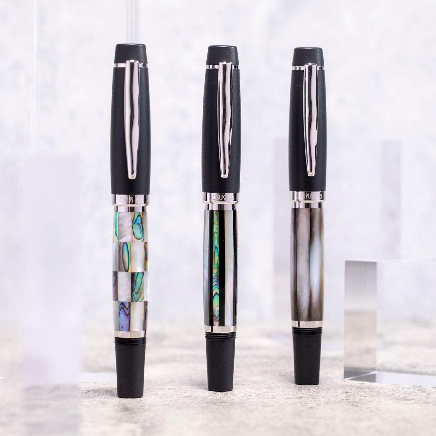 Opus 88 Shell Check Fountain pen