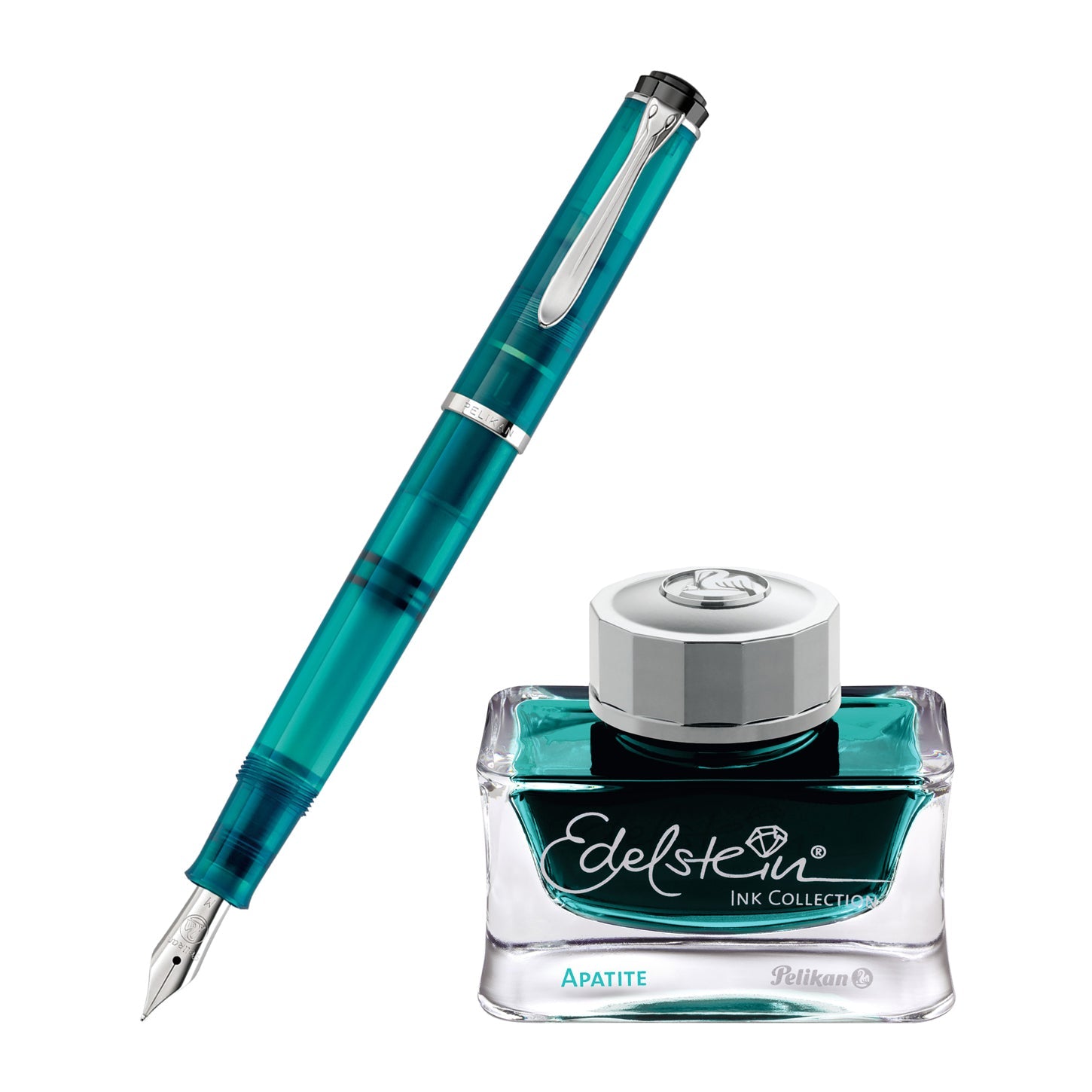 Pelikan Classic M205 Apatite Fountain Pen Set (Special Edition)