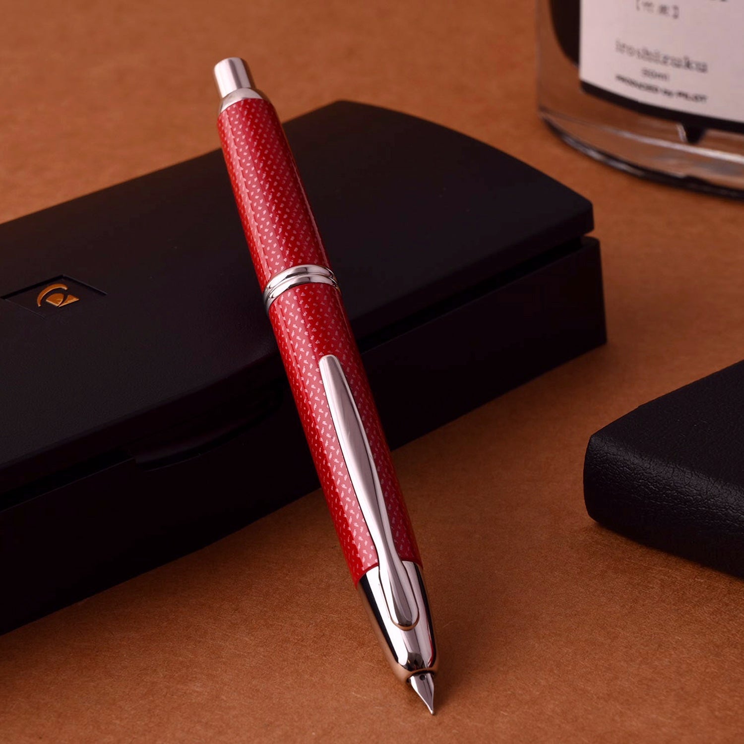 Pilot Capless Kasuri Red CT Fountain Pen