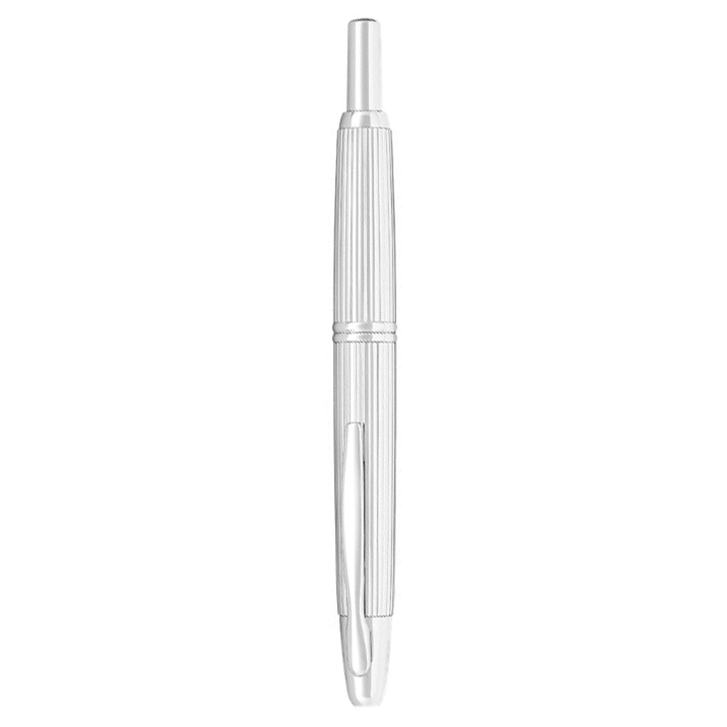 Pilot Capless Stripe Silver CT Fountain Pen