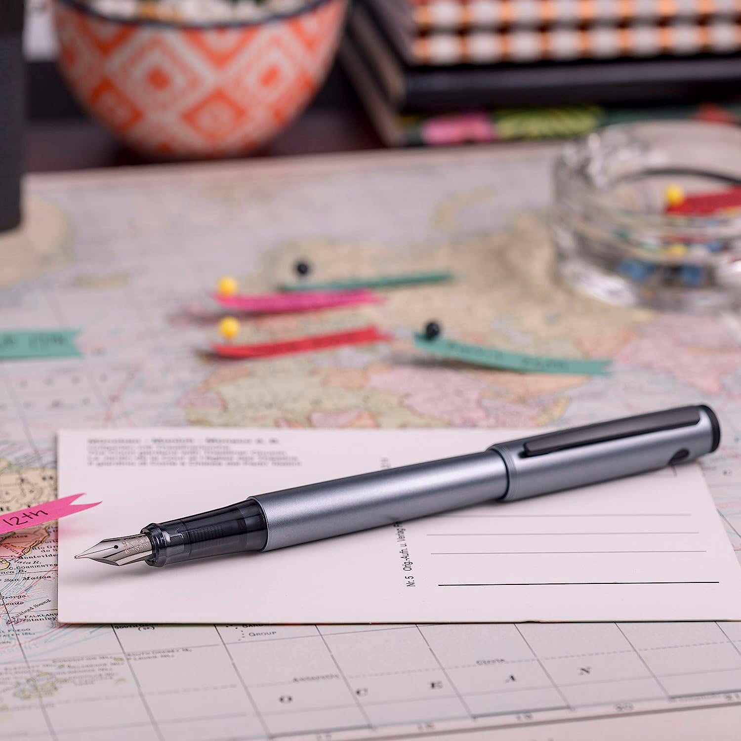 Pilot Explorer Grey Fountain Pen