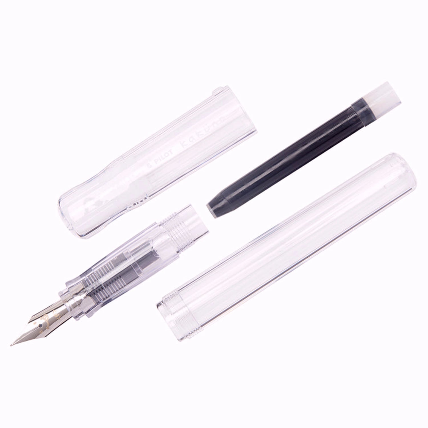 Pilot Kakuno Clear Fountain Pen