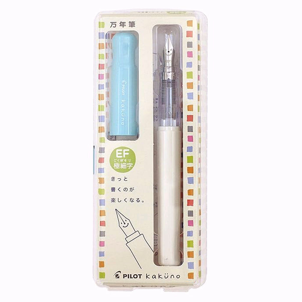 Pilot Kakuno Soft Blue Fountain Pen