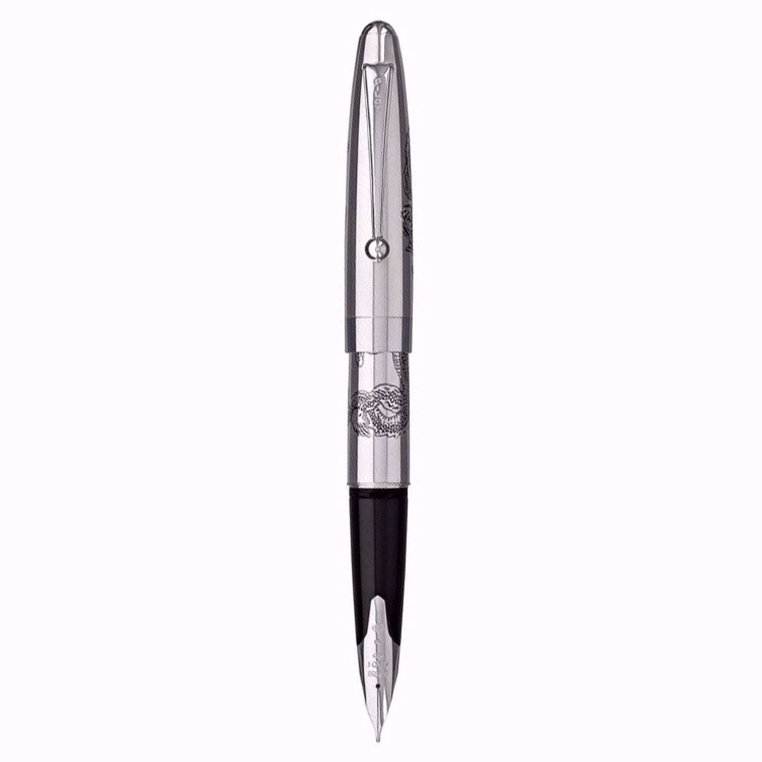 Pilot Sterling Silver Dragon CT Fountain Pen
