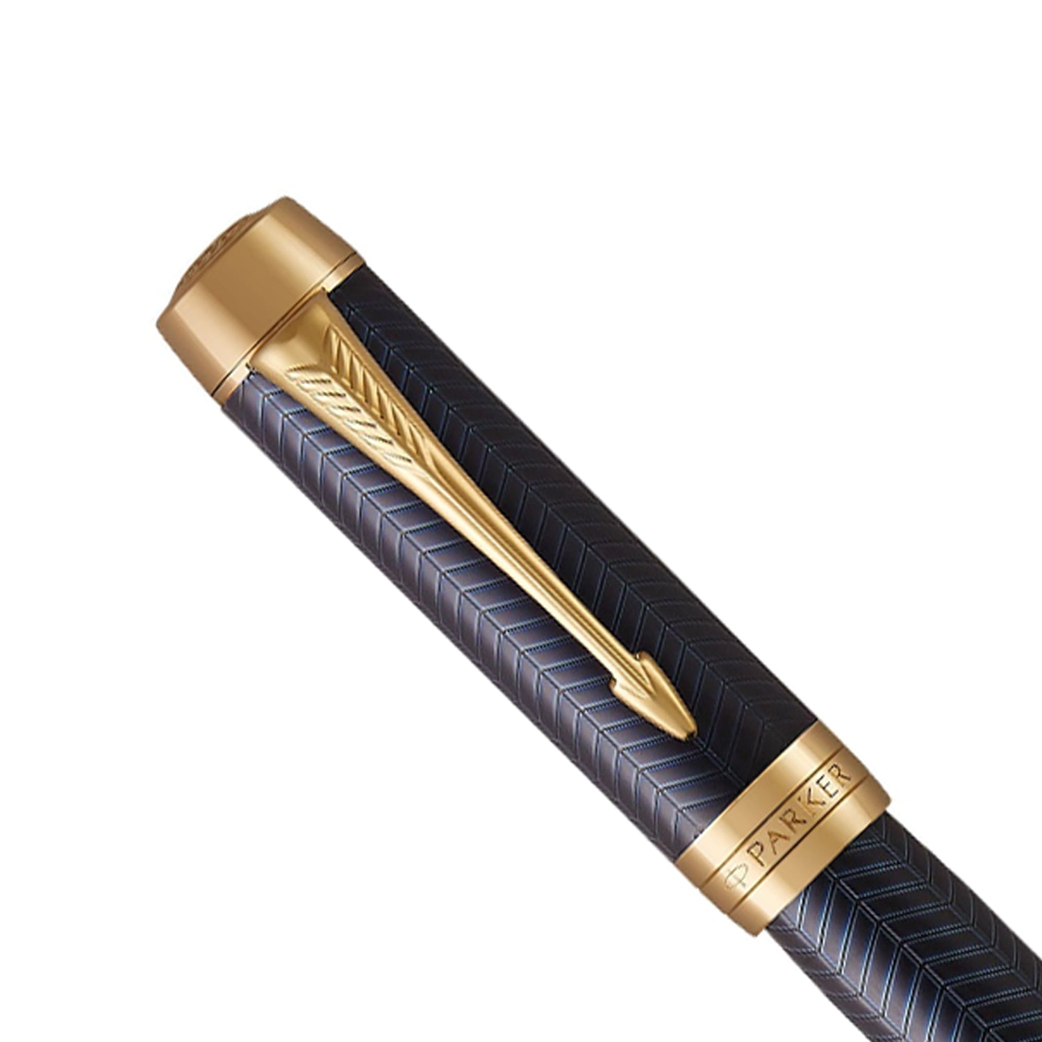 Parker Premium Duofold Prestige Blue Chevron GT Fountain Pen