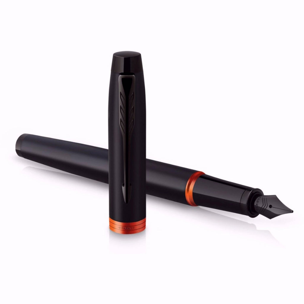 Parker Premium IM Flame Orange Fountain Pen