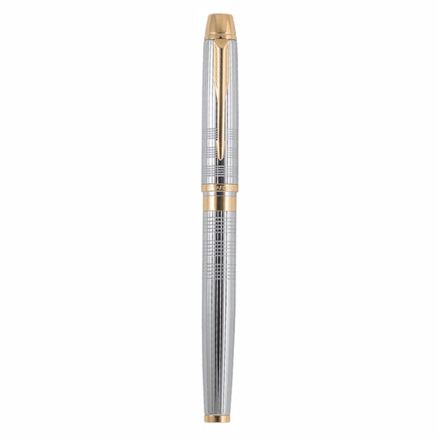 Parker Odyssey Shiny Chrome Chiselled GT Fountain Pen
