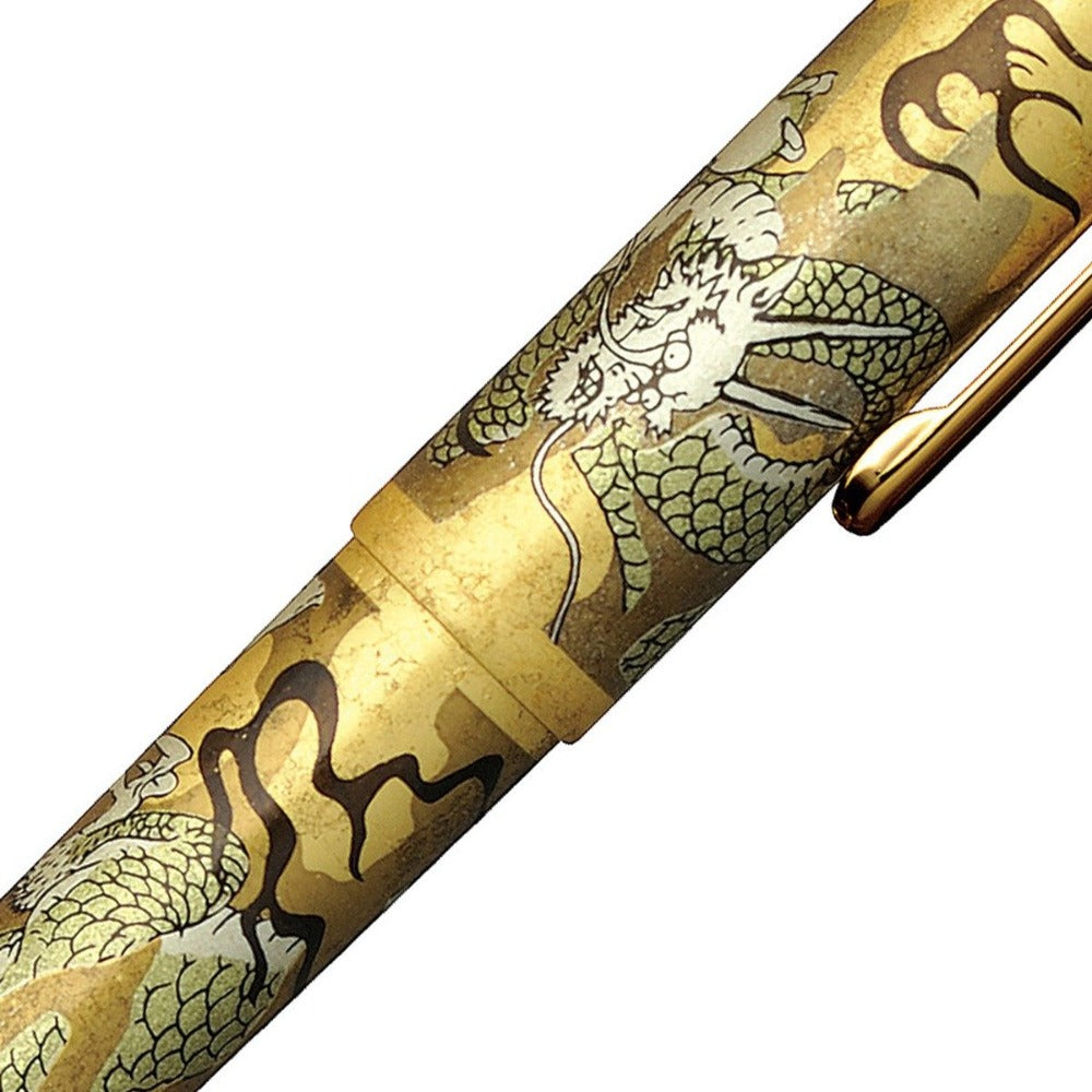 Platinum #3776 Century Kanazawa Gold Leaf & Ascending Dragon GT Founta