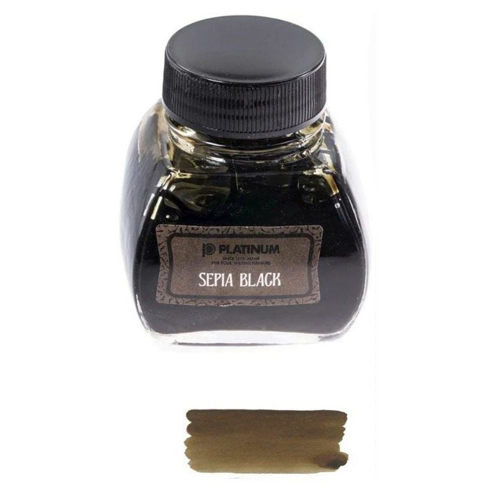 Platinum Classic Ink Bottle (Sepia Black - 60 ML) INKK200066