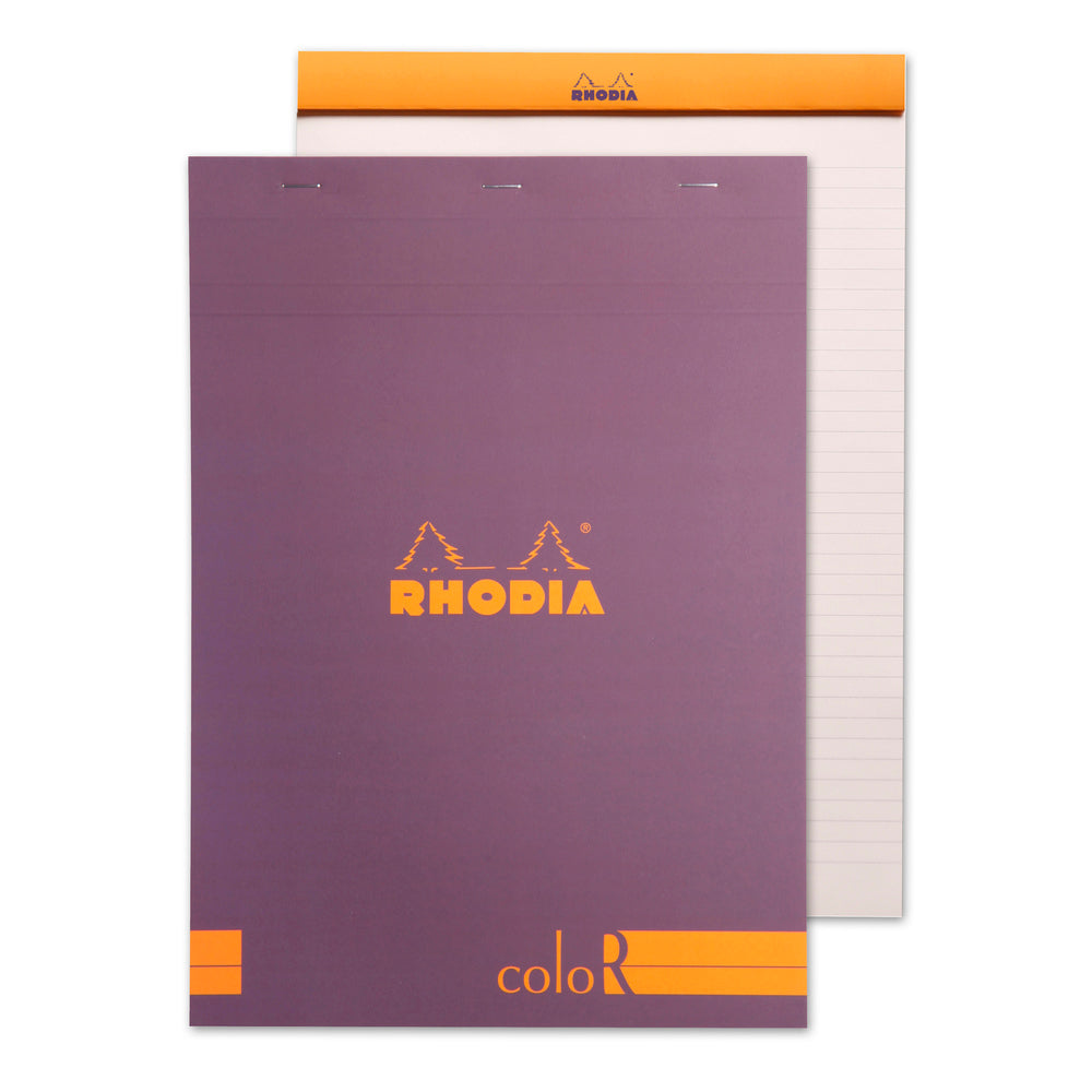 Rhodia Basics Purple Notepad (210X297mm - Lined) 18970C