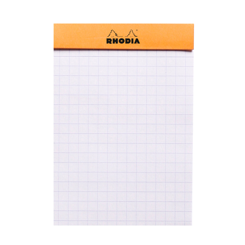 Rhodia Basics Orange Notepad (74X105mm - Grid) 11200C
