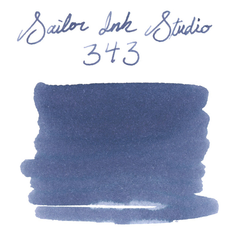 Sailor Studio Ink Bottle (343 Blue - 20ML) 13-1210-343