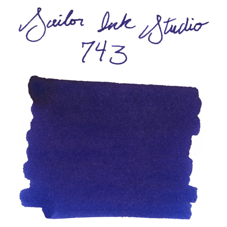 Sailor Studio Ink Bottle (743 Blue - 20ML) 13-1210-743