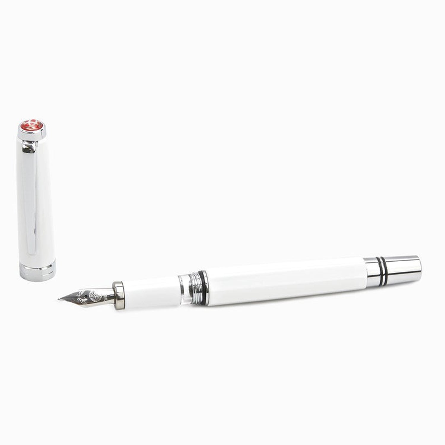 Twsbi Classic White CT Fountain Pen