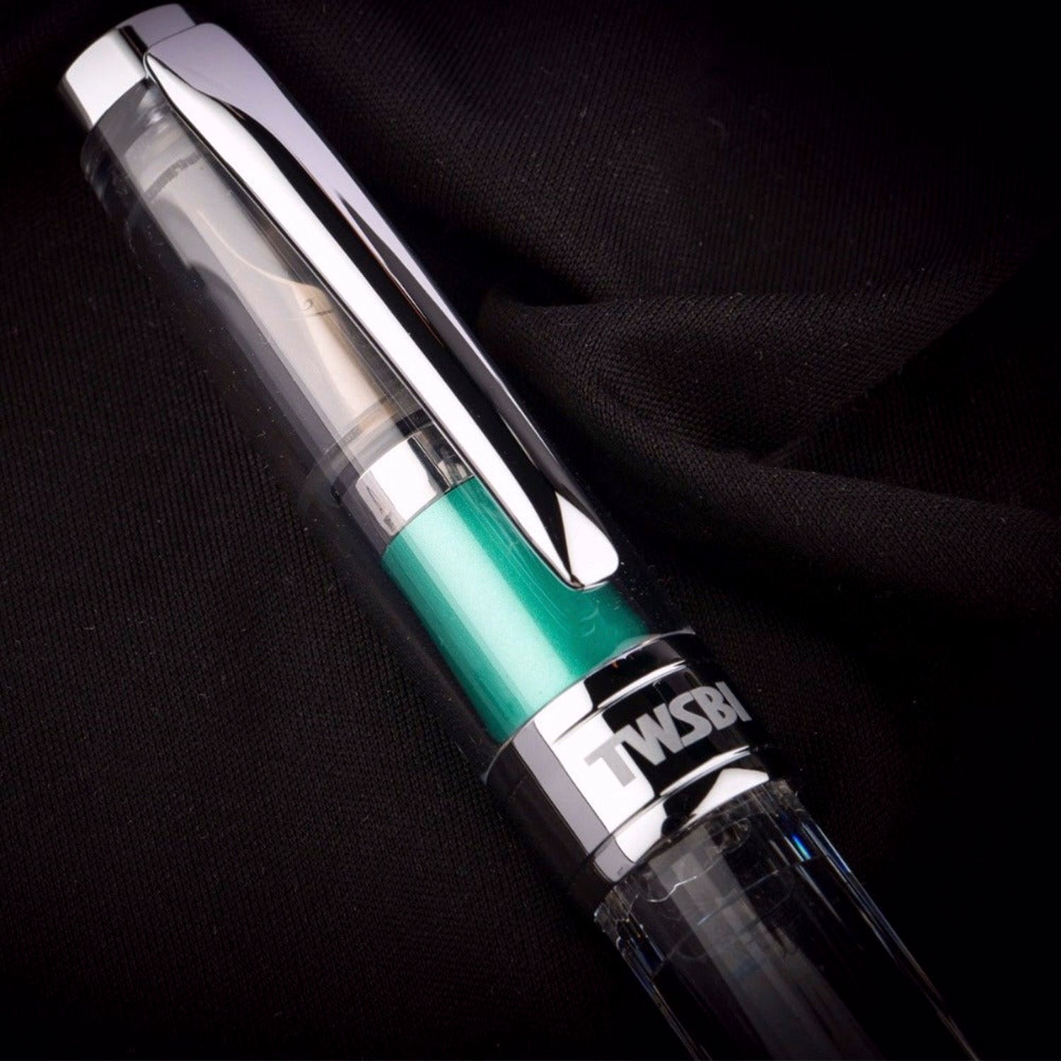 Twsbi Diamond 580 AL Emerald Green CT Fountain Pen