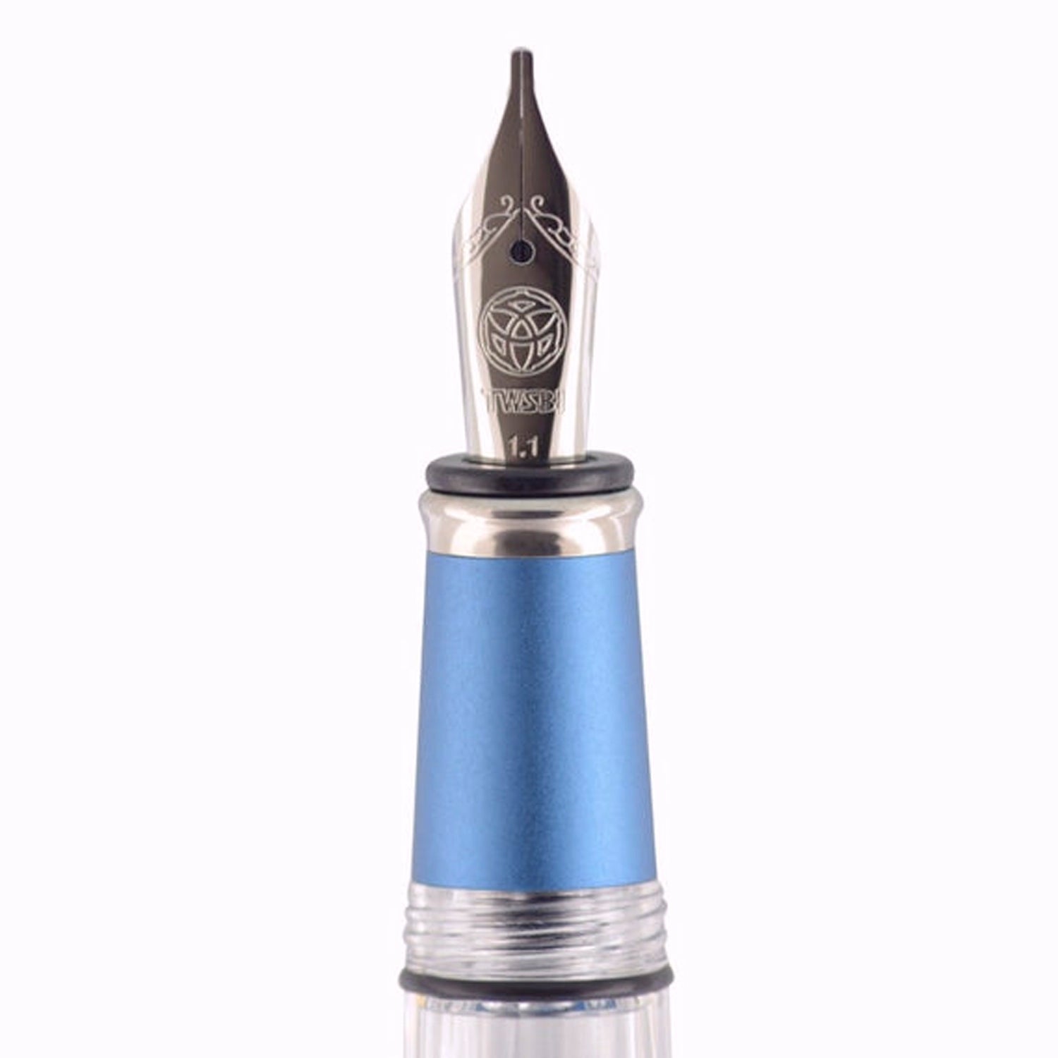 Twsbi Diamond Mini AL Blue CT Fountain Pen
