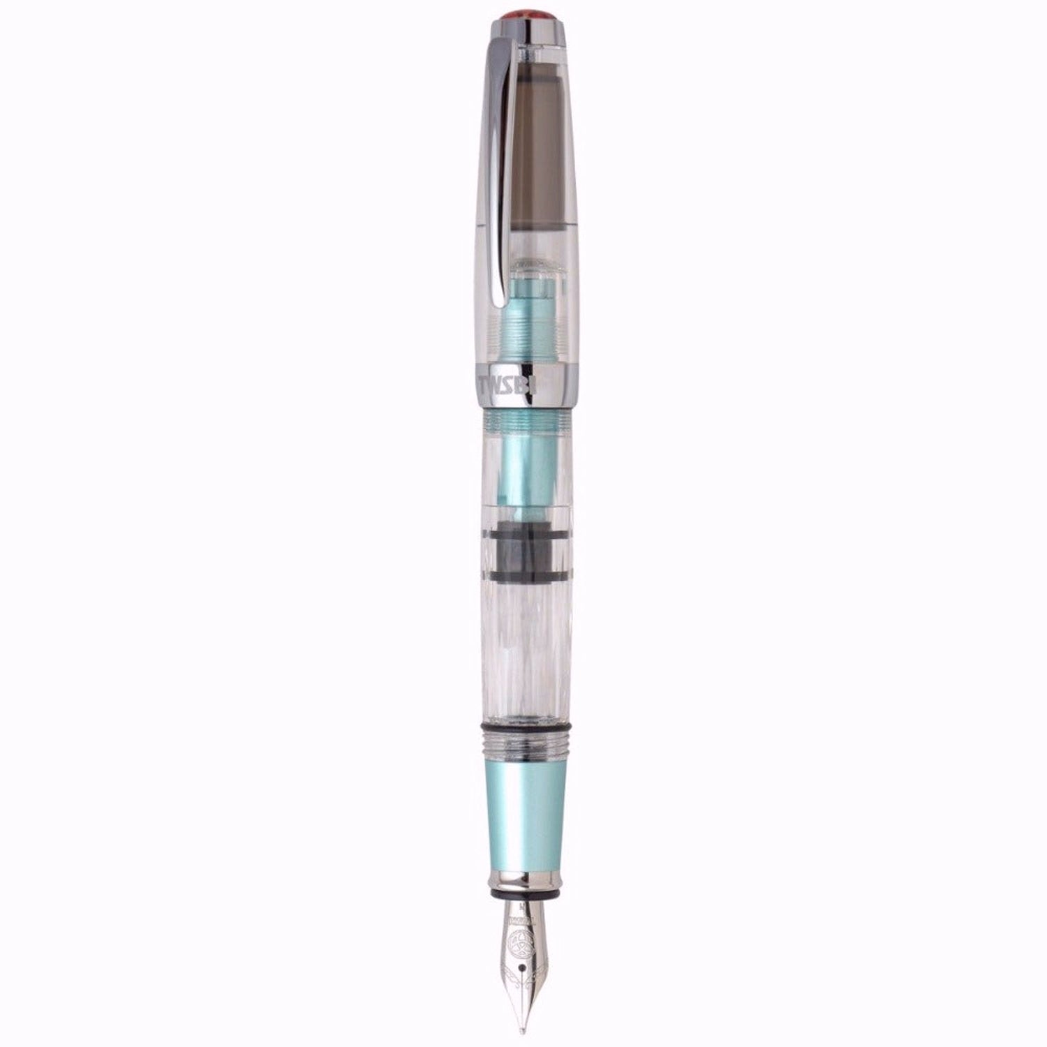 Twsbi Diamond Mini AL Mint Blue CT Fountain Pen