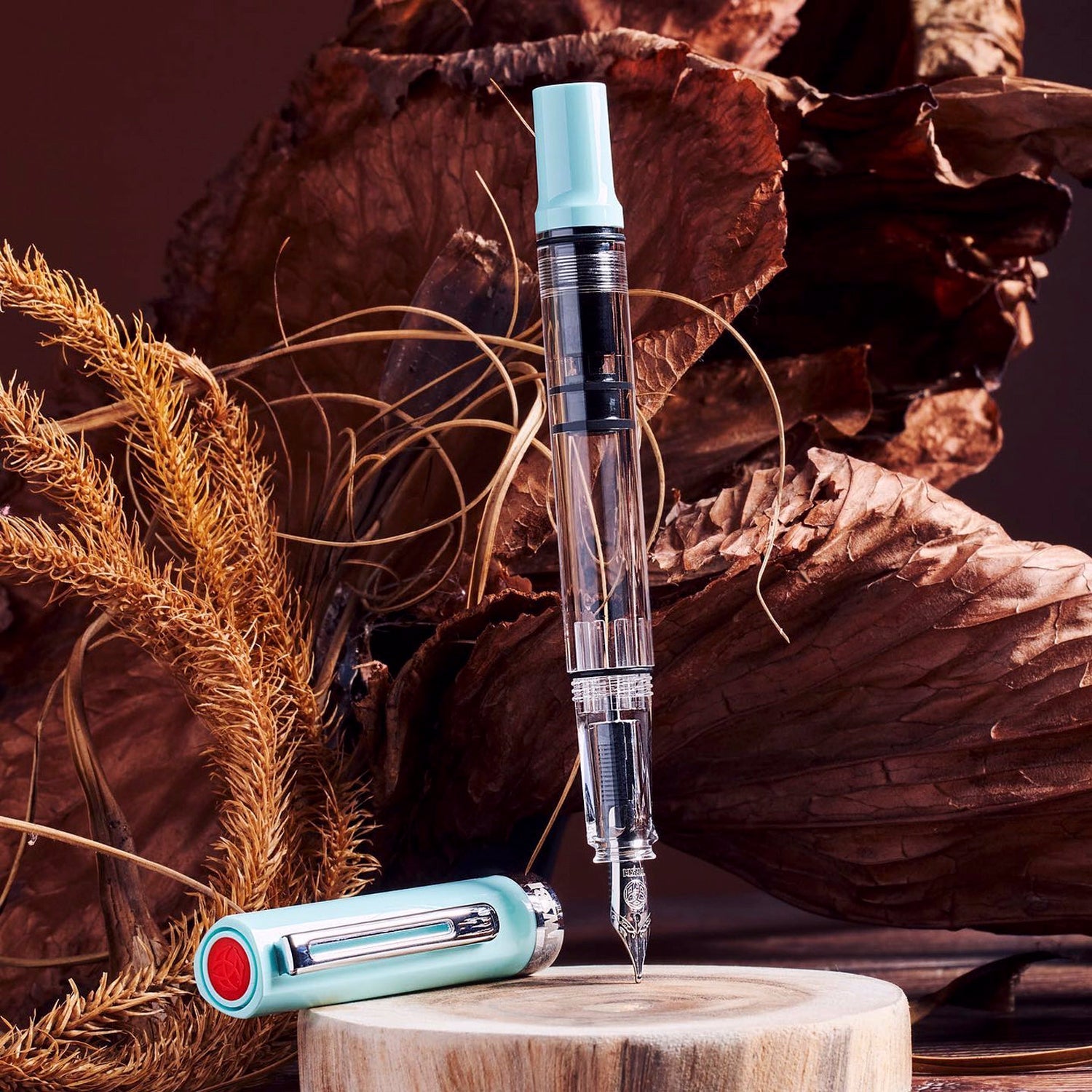 Twsbi Eco T Mint Blue CT Fountain Pen