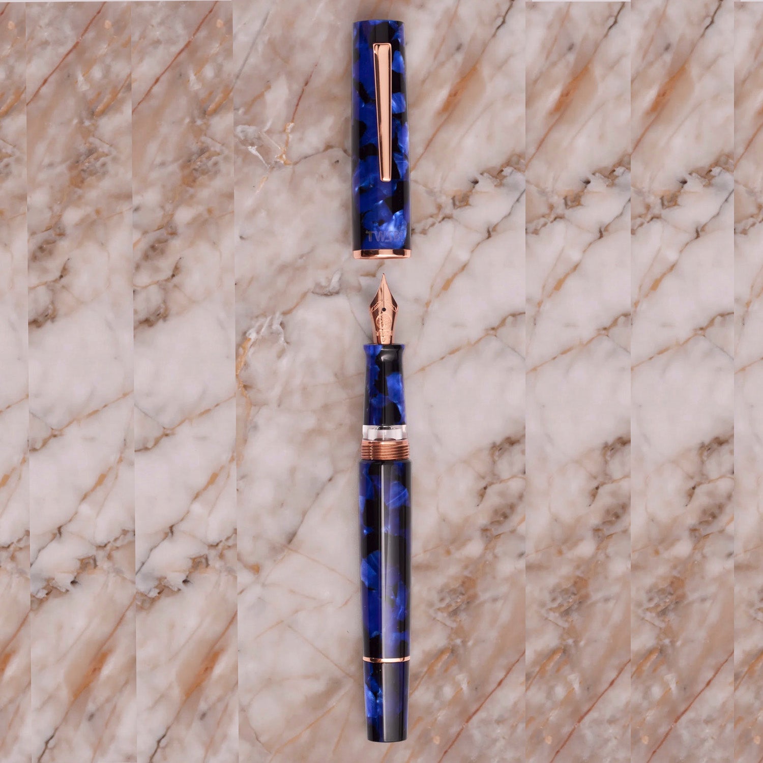 Twsbi Kai Blue RGT Fountain Pen