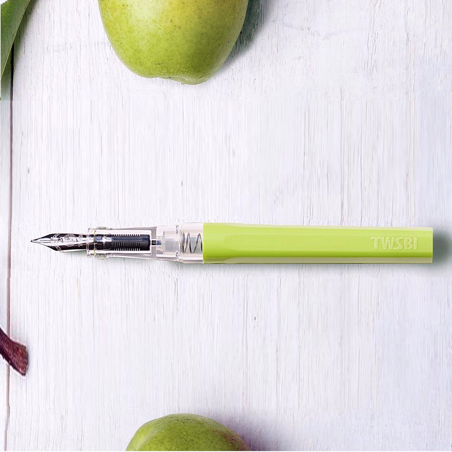 Twsbi Swipe Pear Green CT Fountain Pen